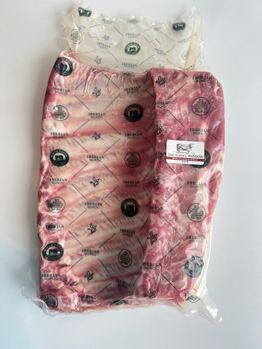 Iberian Duroc Pork Tomahawk - Whole Rack – The Wagyu Window